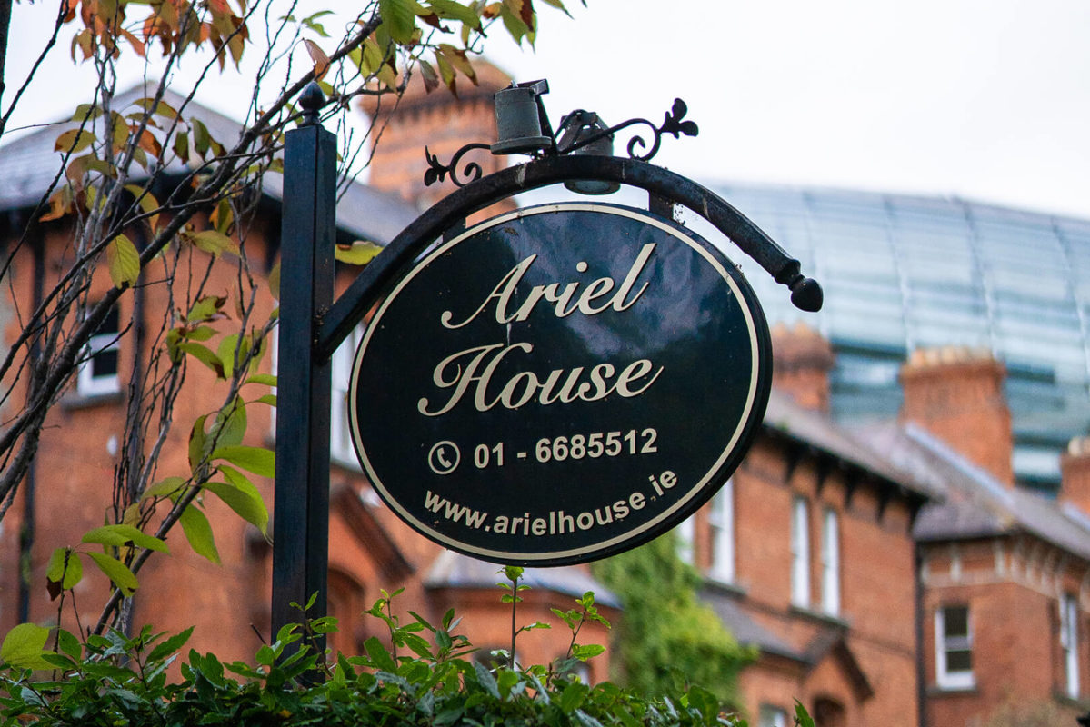 Find Us | Location Of Hotel | Ariel House Ballsbridge Dublin